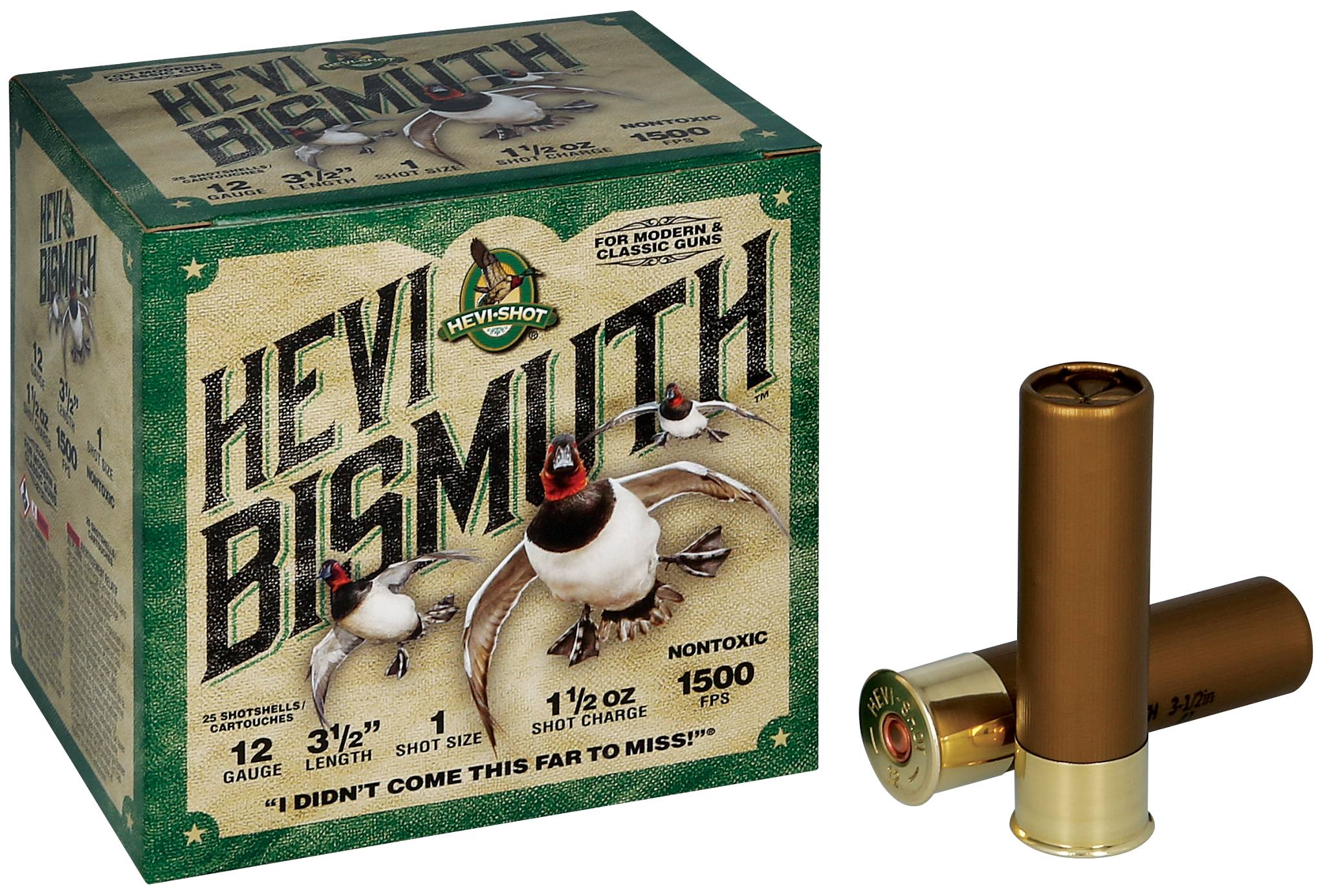 Buy Hevi-Bismuth 12 Gauge HS14501 for USD 77.99 | HEVI-Shot